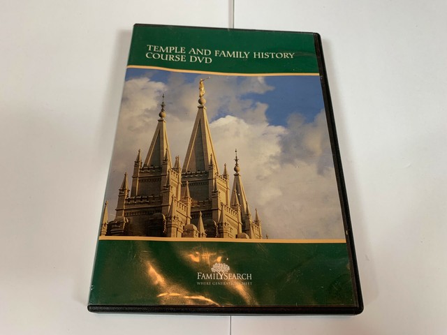 LDS Temple & Family History Course DVD Mormon Jesus Christ of Latter ...