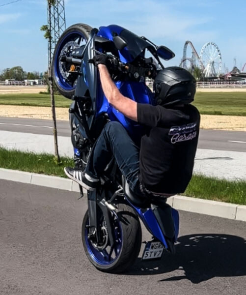 Crash cage - Engine Guard Crash Bar Yamaha R7 (2021-2023) Stunt Drift ...