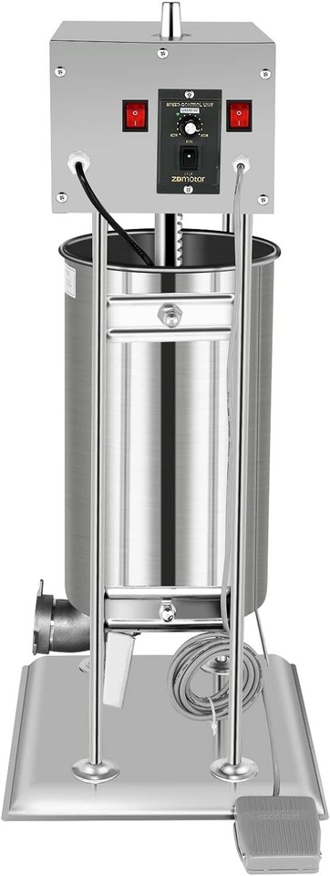 Commercial Electric Sausage Stuffer 10L Stainless Steel Meat Food Maker ...