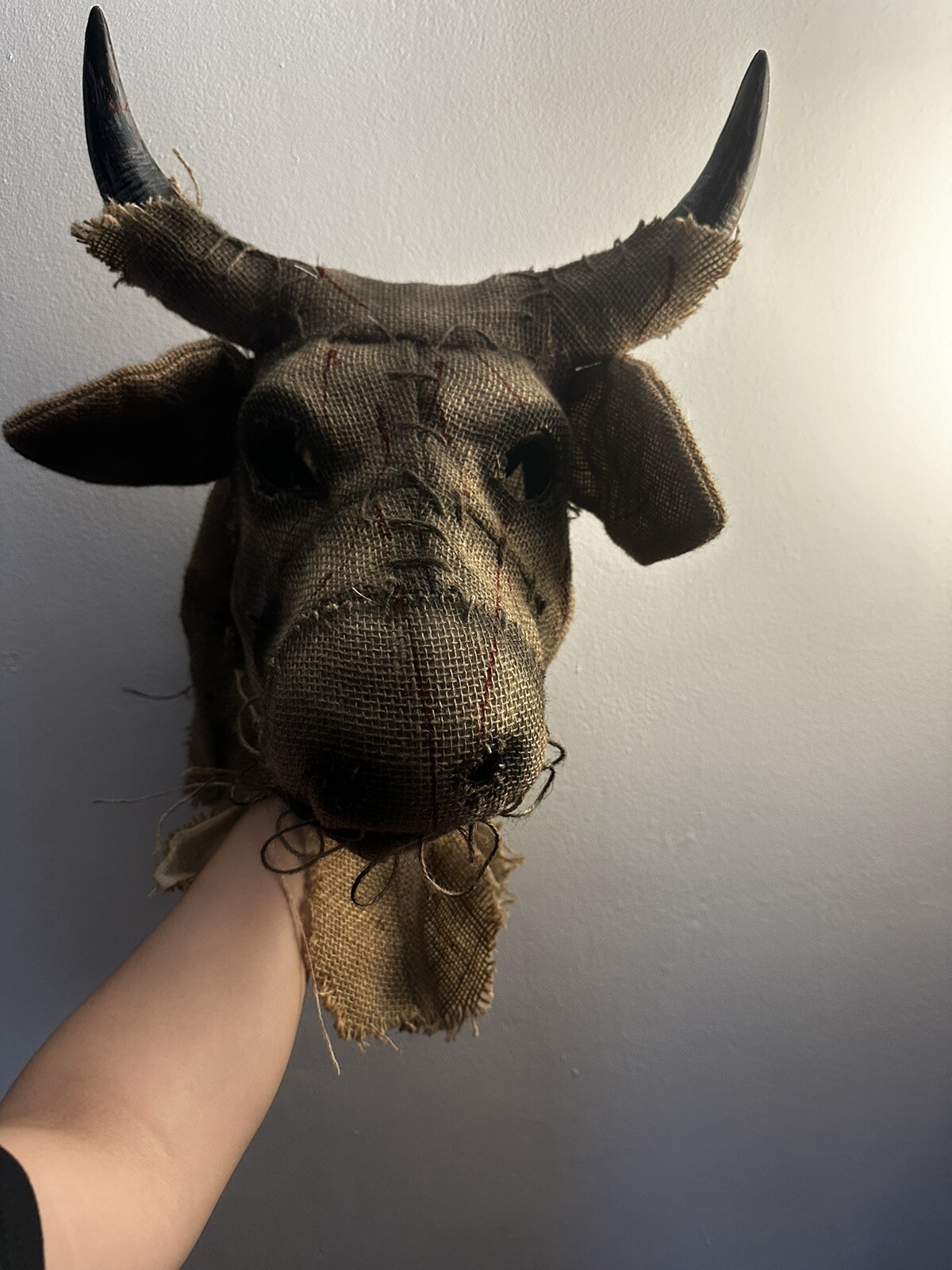 elope Mouth Mover Mask - Bull Scarecrow | eBay