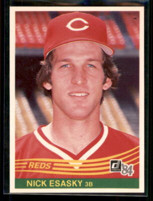 1984 Donruss Nick Esasky RC #602 Cincinnati Reds | eBay