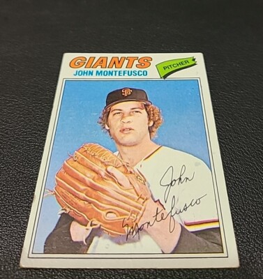 1977 Topps - #370 John Montefusco | eBay