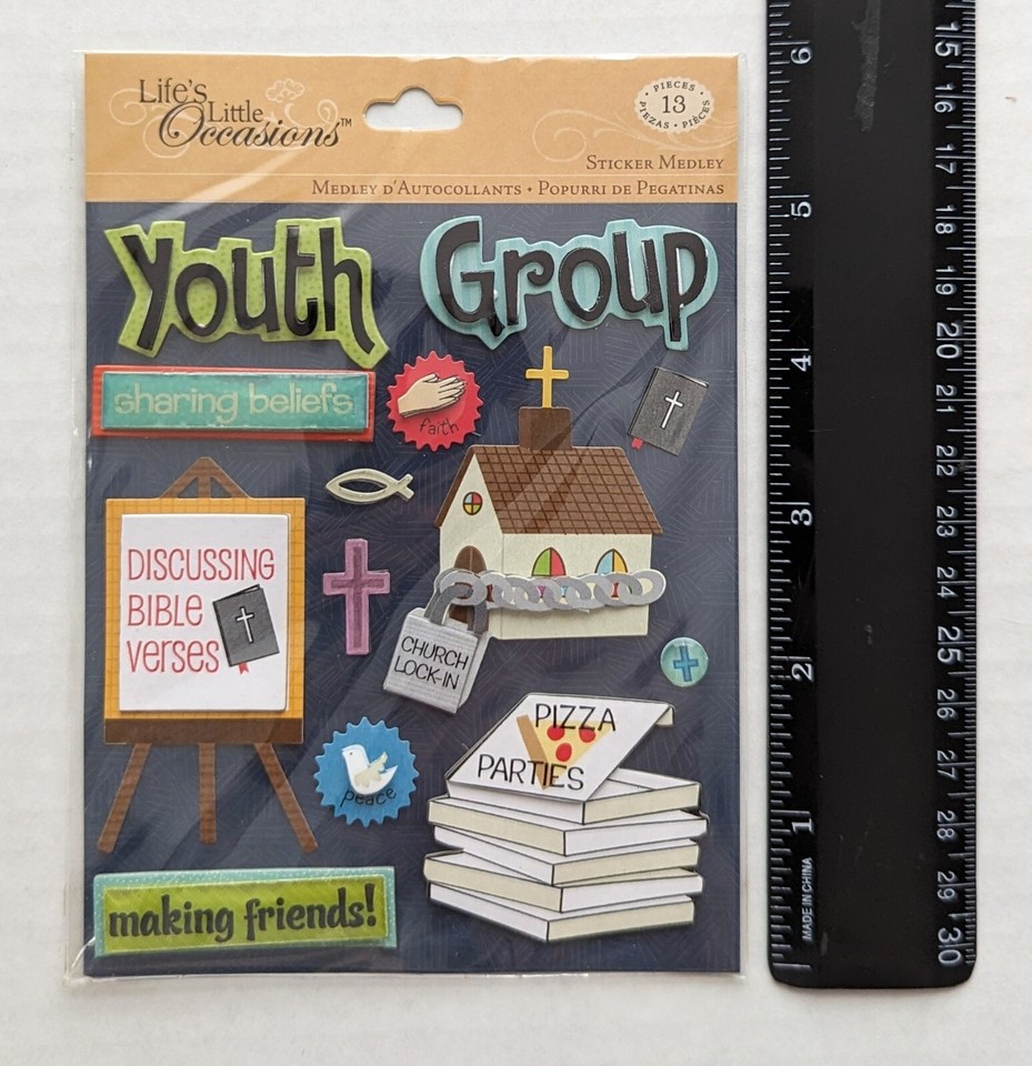 Church Youth Group Scrapbooking Stickers by Life's Little Occasions ...