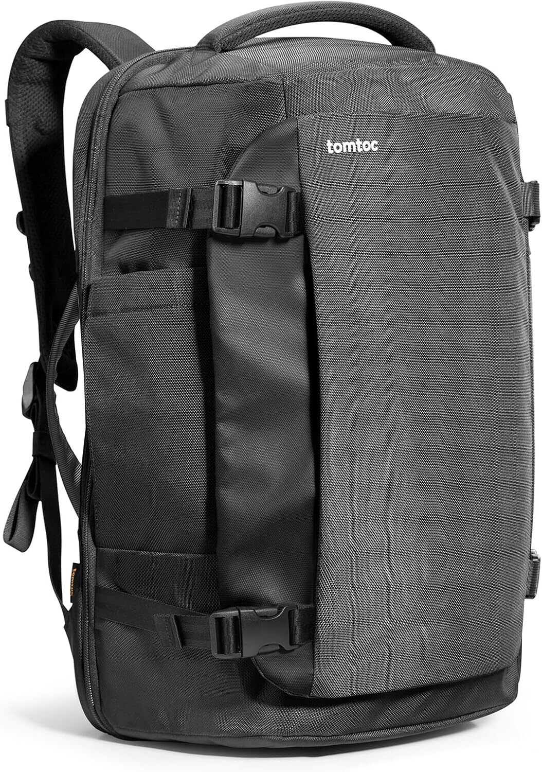 tomtoc Travel Backpack 40L, TSA Friendly Flight Approved Carry-on Black ...