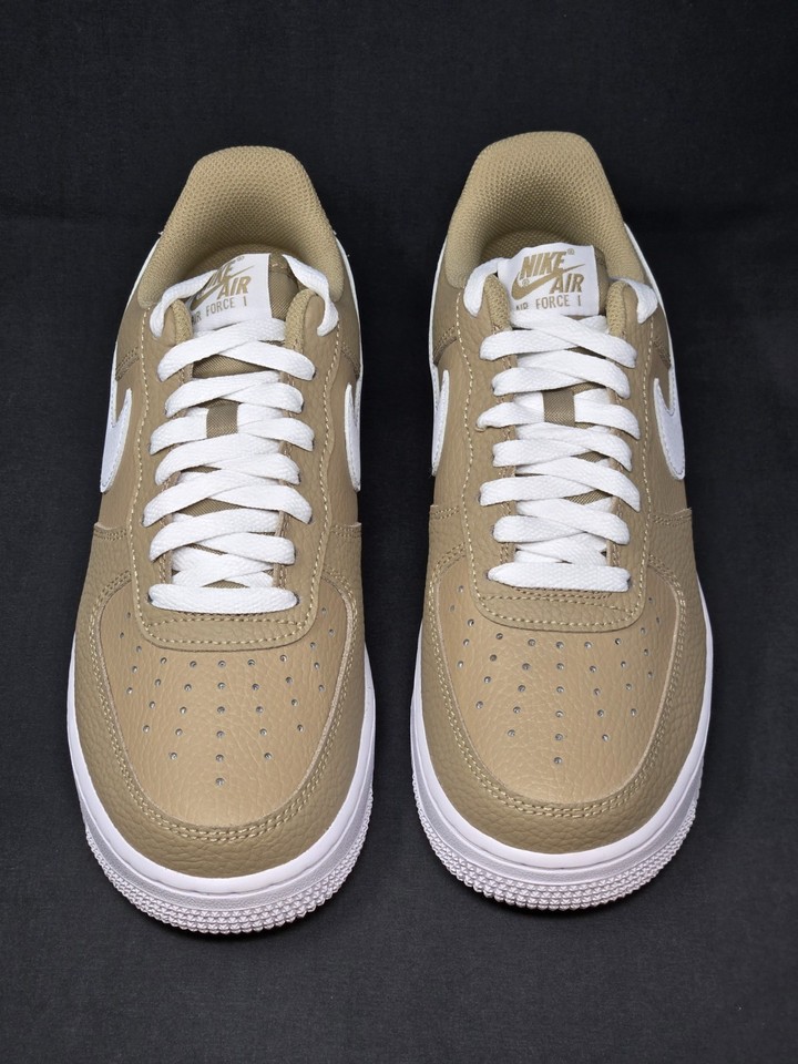 Nike Air Force 1 Low 07 Mens Size 7.5 Womens 9 Khaki Tan Shoes DV0804 ...