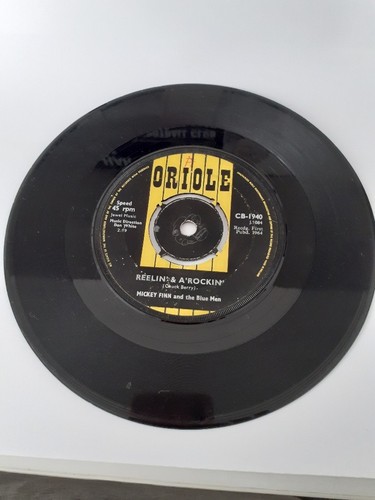 MICKEY FINN & BLUE MEN:(w/Jimmy Page)Reelin’ & ‘Rockin’-U.K.7" 64 ...