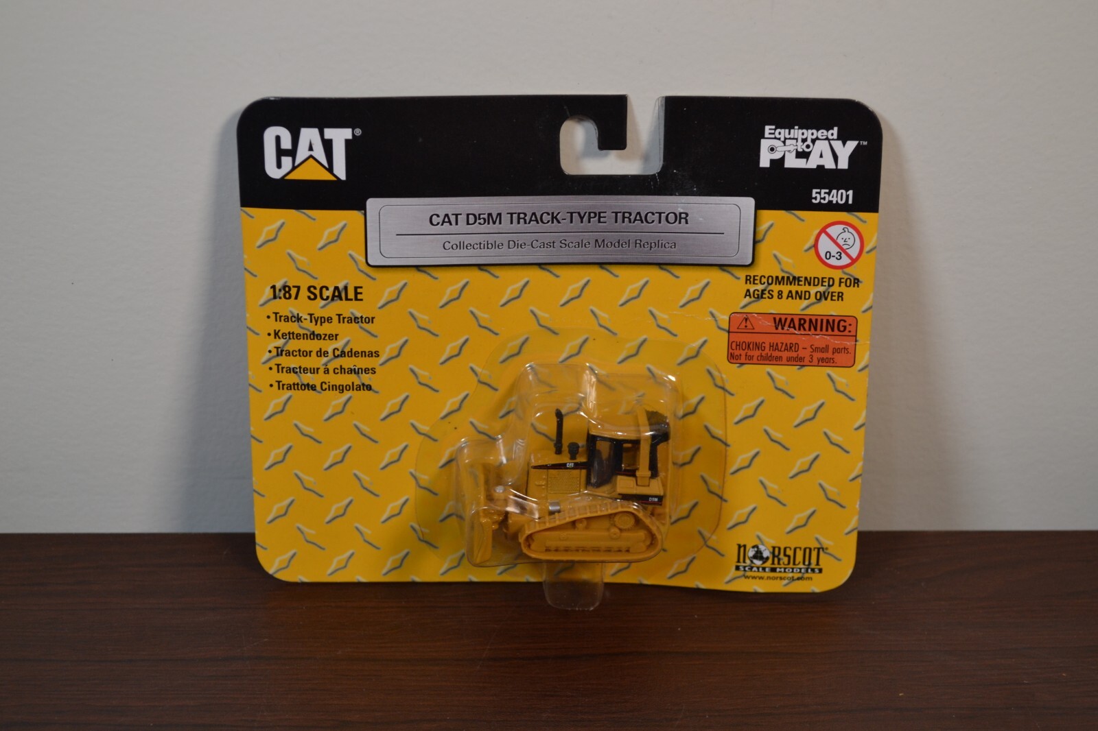 2005 Norscot Scale Models 1:87 CAT D5M Track-Type Tractor 55401 Sealed ...