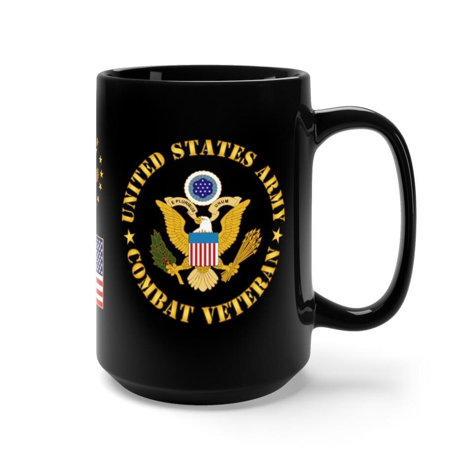 Black Mug 15oz - Army - Sergeant First Class - SFC - Combat Veteran | eBay