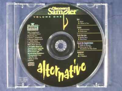 Alternative: Discovery Sampler Vol. 1 {CD DISC Only/NO CASE or INSERTS ...