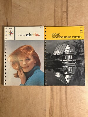 Vintage catalogues - 1968-69 Kodak Color Films Data Book & Photographic ...