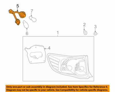81555-12A10 Toyota Socket & wire sub-assy, rear combination lamp, rh ...
