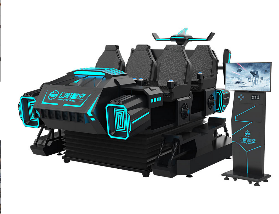 Commercial Virtual Reality Dark Mars 9D Simulator 360 degree VR Arcade ...