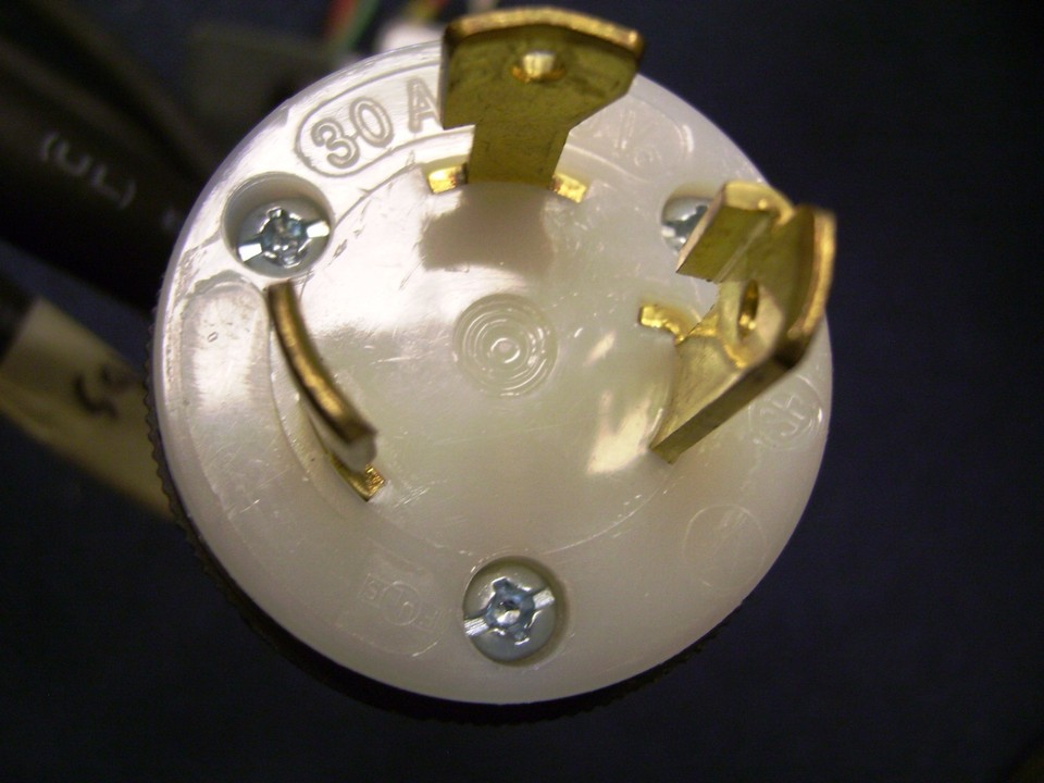 APC Symmetra SYHF6KT UPS Battery Backup Power Cable Cord & Twist Plug ...