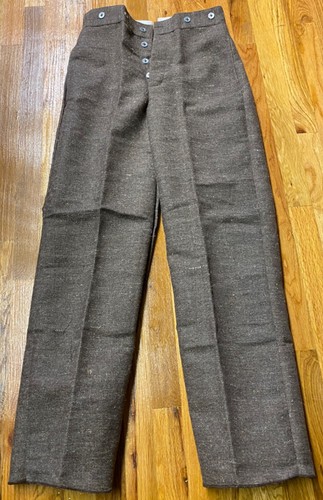 CIVIL WAR CS CSA CONFEDERATE BROWN JEAN WOOL FIELD TROUSERS PANTS ...