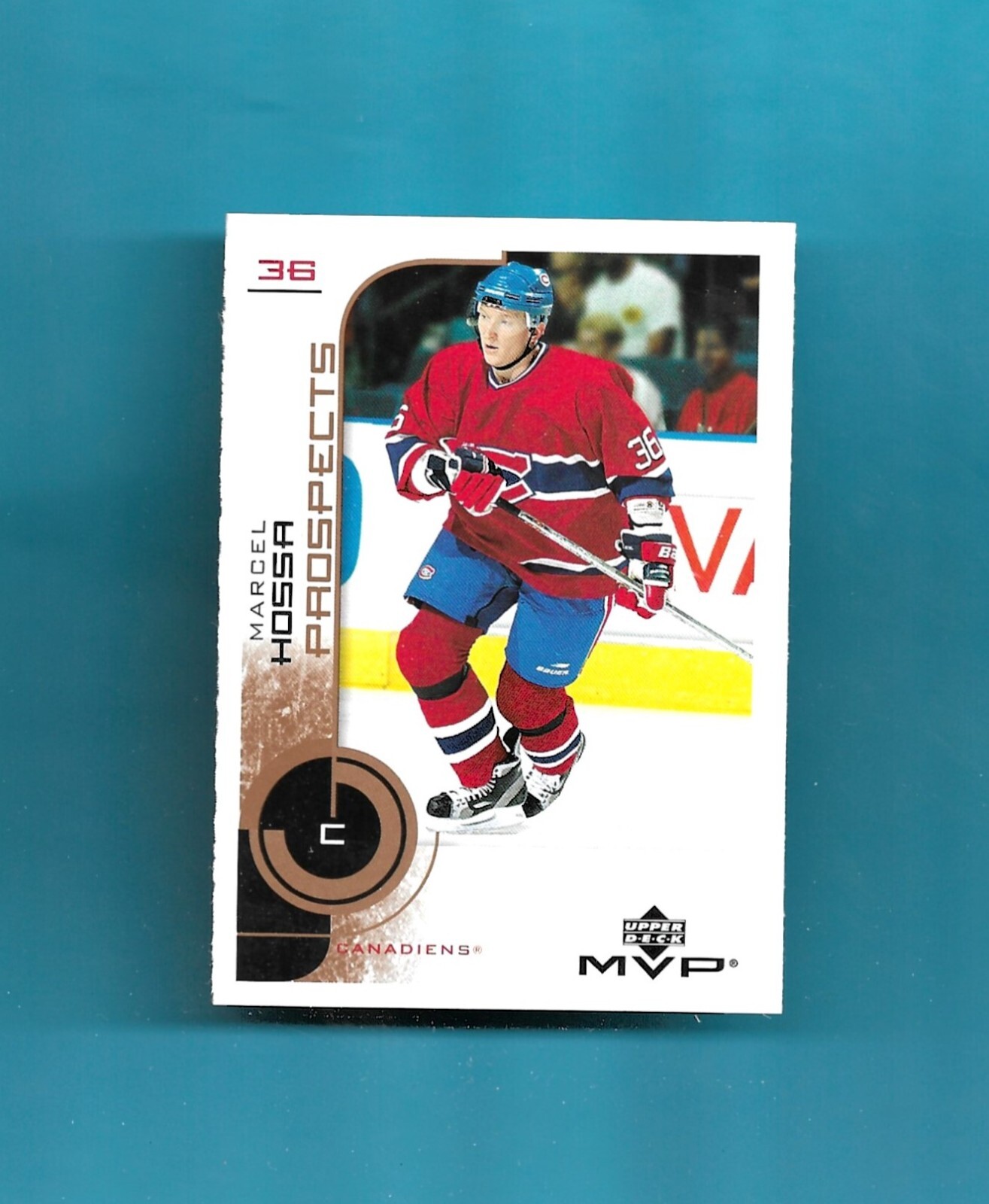 2002-03 UD MVP PROSPECTS ROOKIE RC # 207 MARCEL HOSSA MONTREAL ...