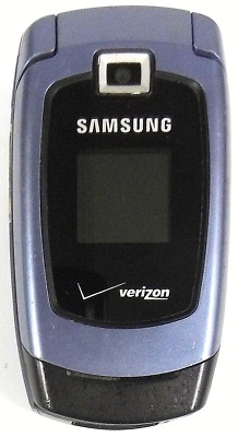 Samsung Snap SCH-U340 - Blue and Black ( Verizon ) Cellular Flip Phone ...