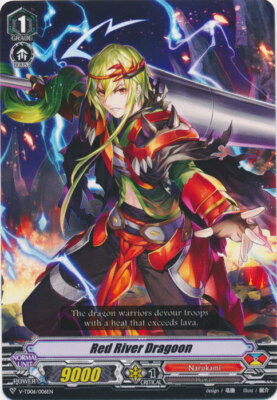 Cardfight 4x Red River Dragoon - V-TD06/006 - TD | eBay