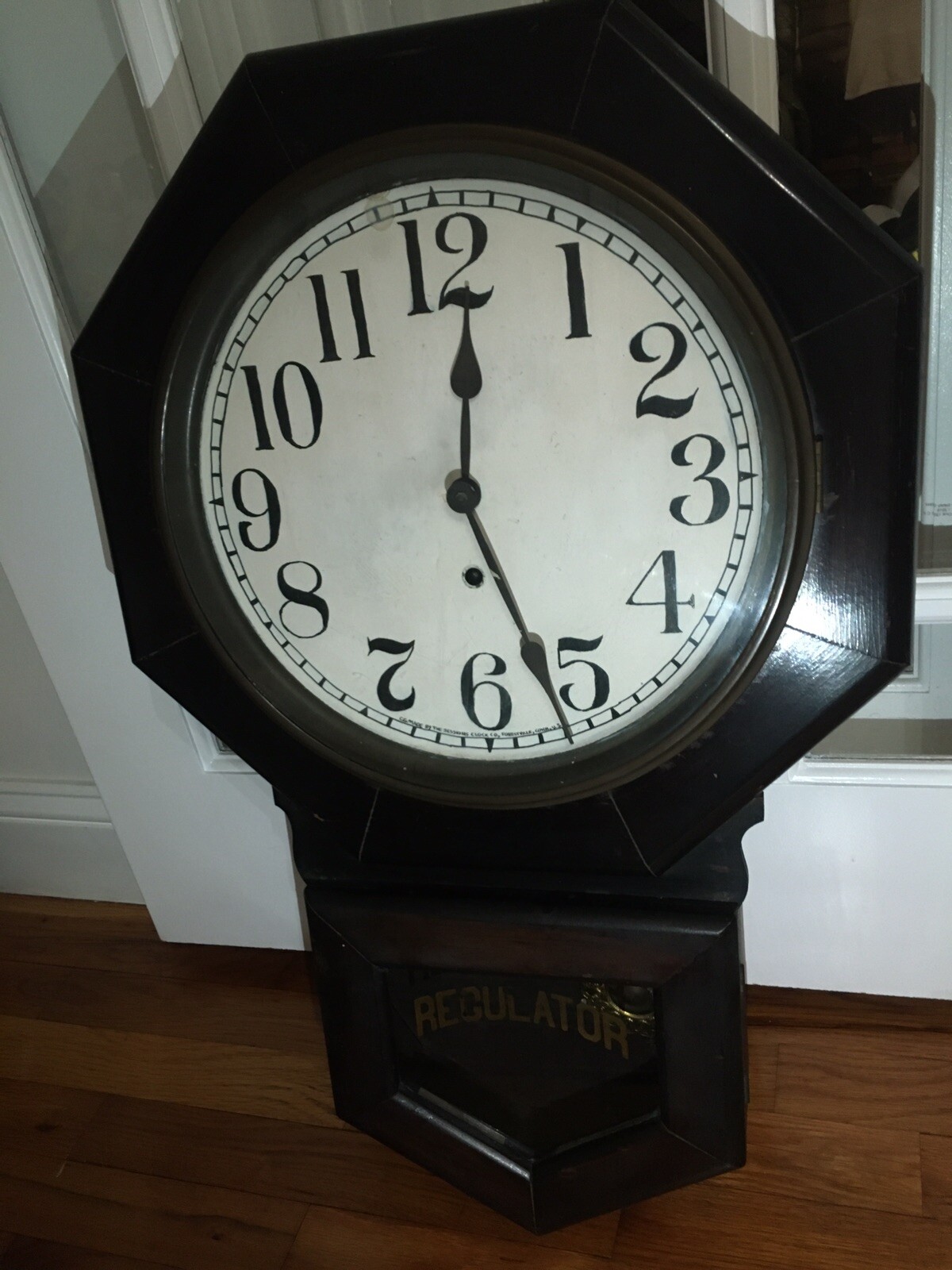 Antique SESSIONS WALL CLOCK USA Forestville Conn | eBay