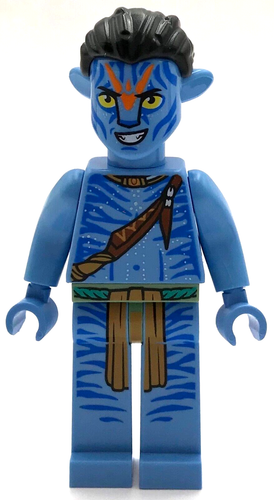 LEGO Jake Sully Avatar Minifigure, Na'vi, Orange Face Paint (atv011 ...