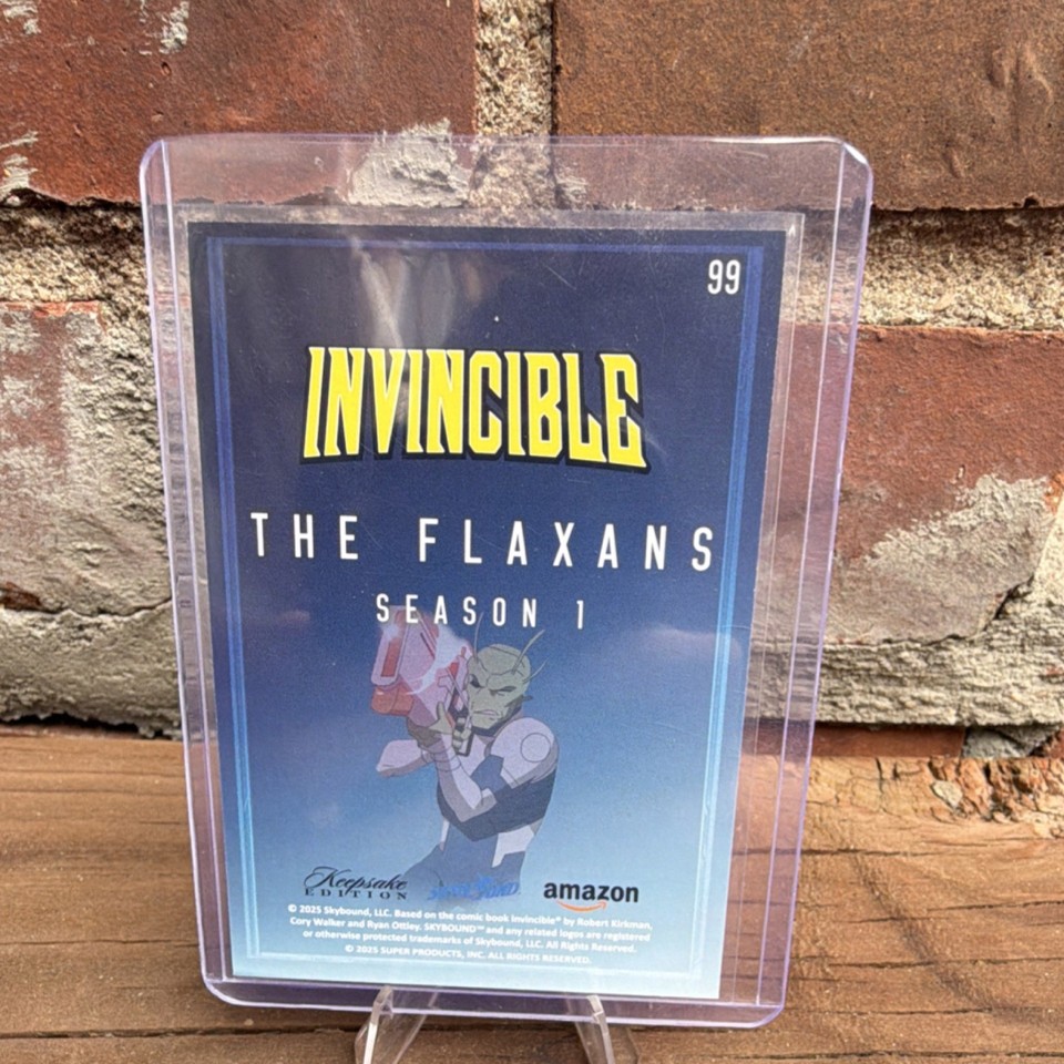 Invincible Keepsake Edition The Flaxans One of One Trading Card #99 | eBay