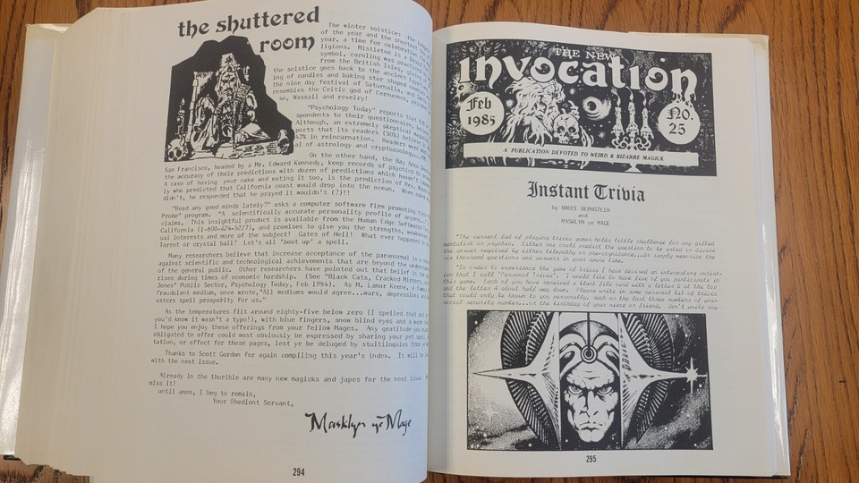 The Compleat Invocation Book Magic Kaufman & Co Vol 1 | eBay