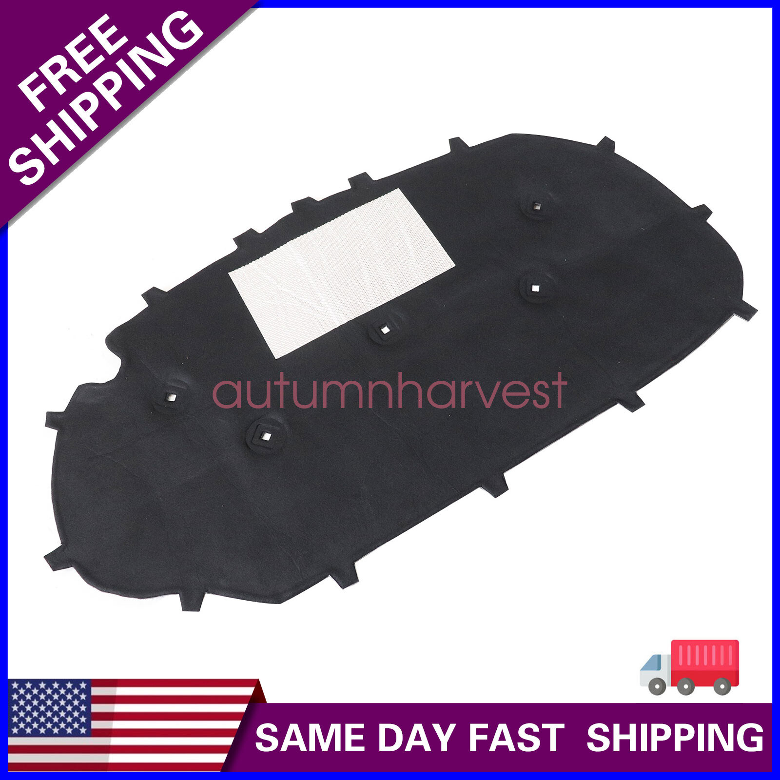 Hood Insulation Pad Liner 5K0863831G Fit 2010-2014 Volkswagen Golf GTI ...
