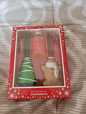 Vintage Christmas Gingerbread Man Mini Diffuser Set Gingerbread Oil New ...