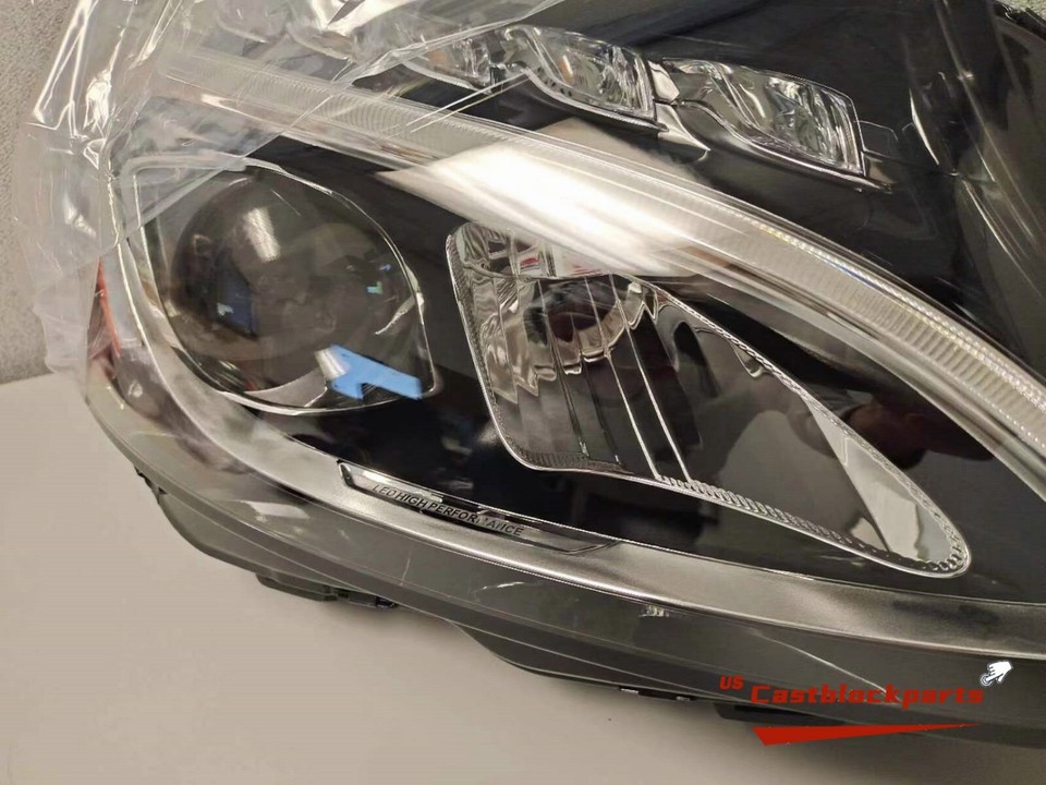 For 2015-2018 Mercedes C-Class C300 W205 LED Headlights Left+Right ...