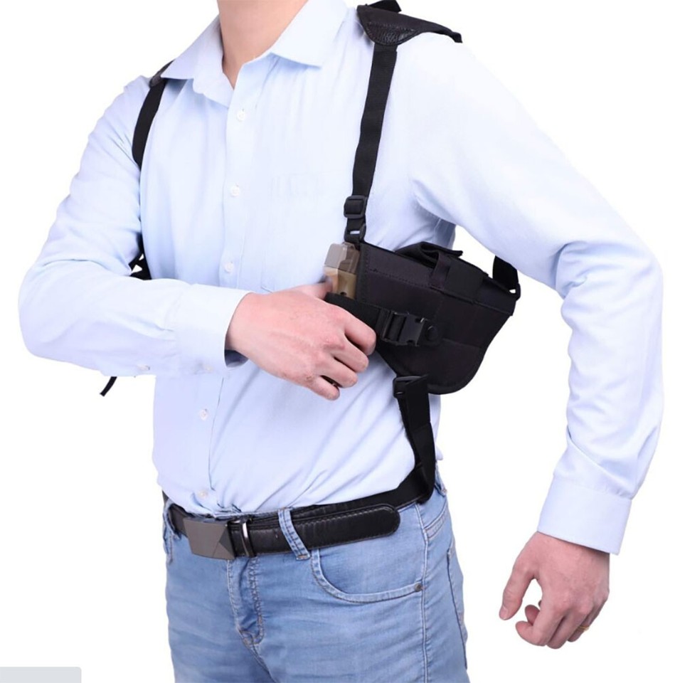 Tactical Underarm Shoulder Gun Holster Pistol Concealed Carry ...