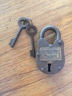 Padlock Key Set Lot Brass Lock Wild West Collector Johnny Cash Folsom ...