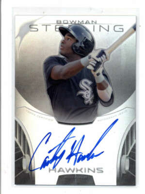 COURTNEY HAWKINS 2013 BOWMAN STERLING REFRACTOR AUTO ROOKIE #126/150 ...