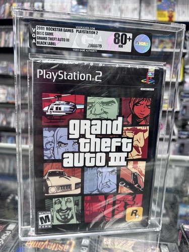 Grand Theft Auto: 3 III (Sony PlayStation 2, 2002) PS2 1st Print NEW ...