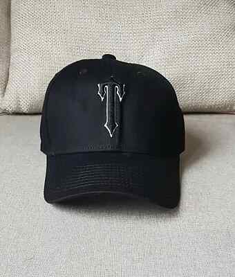 Trapstar Cap New Black and White Logo Hat Star Baseball UK Seller Strap ...