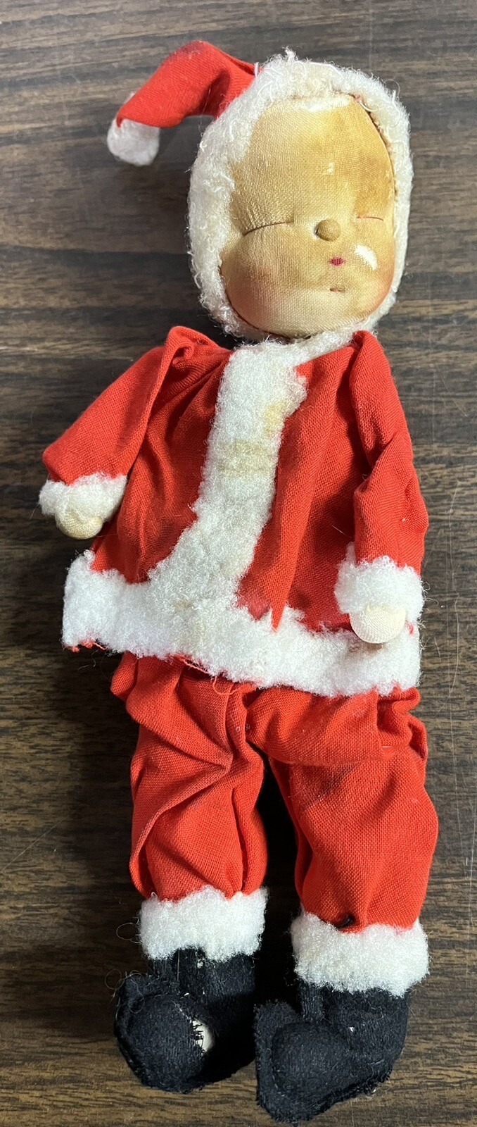 Vintage 1962 Shackman SLEEPY SANTA BABY Doll Japan | eBay