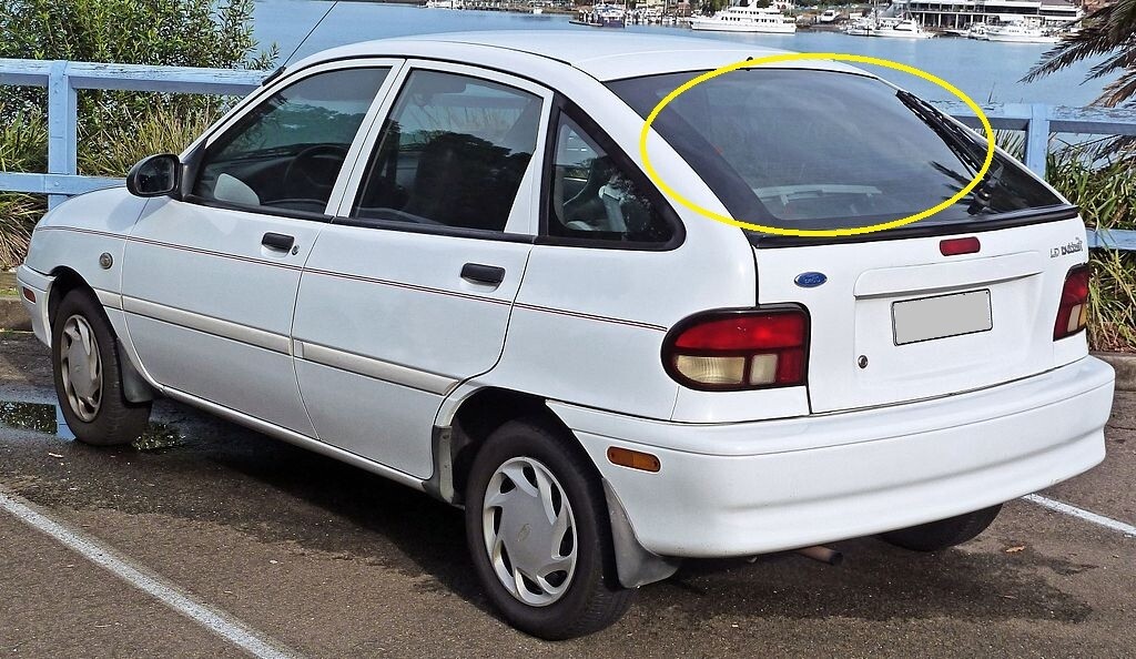 FORD FESTIVA WB/WF - 4/1994 to 1/2001 - 3DR/5DR HATCH - REAR WINDSCREEN ...