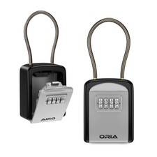 Master Lock P19918 Key Safe Space With Black Cover/silver Inside Anti ...