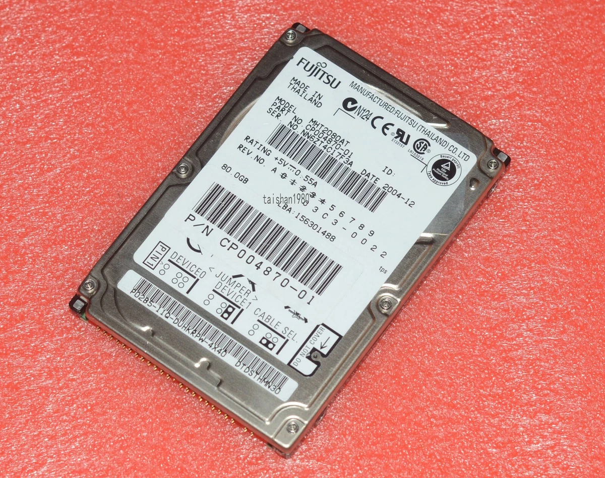 Fujitsu MHT2060AT HDD IDE 30GB-100GB 60GB, IDE, 4,200rpm,, 47% OFF