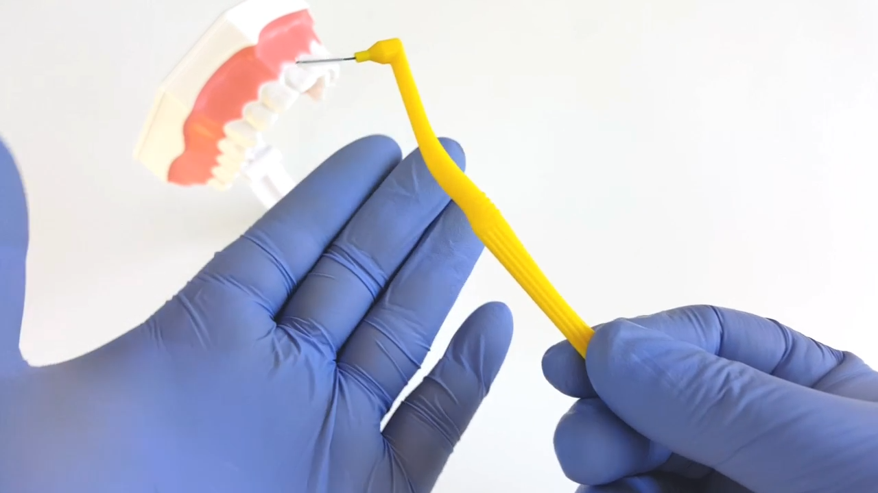 Orthomechanic Reusable Interdental Brush Angle Cleaner Jumbo Pack of 50 ...