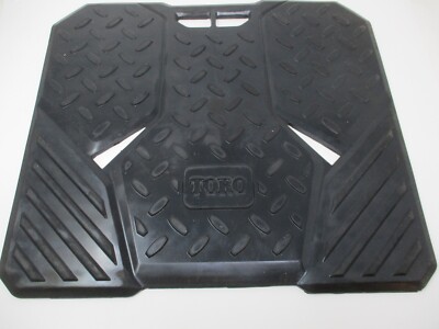Genuine Toro 140-2060 TimeCutter Rubber Floor Mat 74687 74685 74694 ...