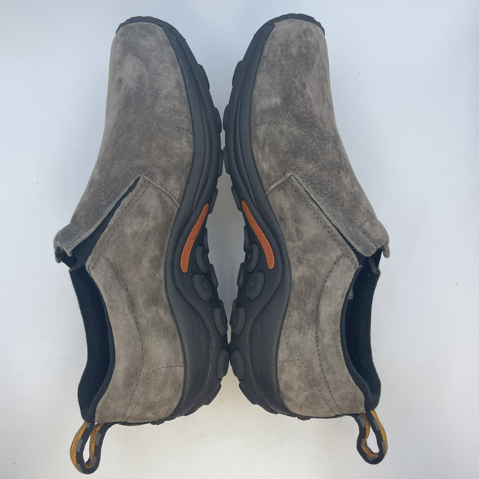 Merrell Grey Suede Jungle Mocs Leather Shoes Gunsmoke… - Gem