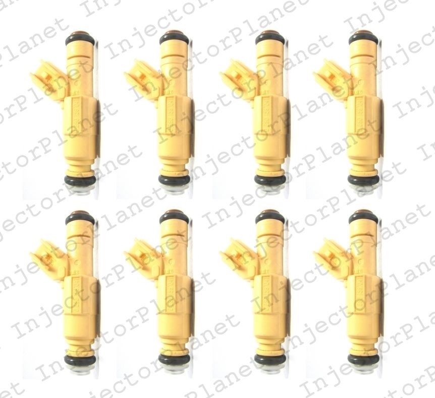 Set of 8 Bosch 0280156041 injector 2003-2004 Ford Expedition 4.6L 5.4L ...
