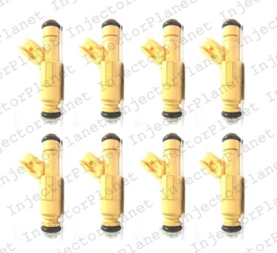 Set of 8 Bosch 0280156041 fuel injector 1999-2001 Ford Explorer 5.0L V8 ...