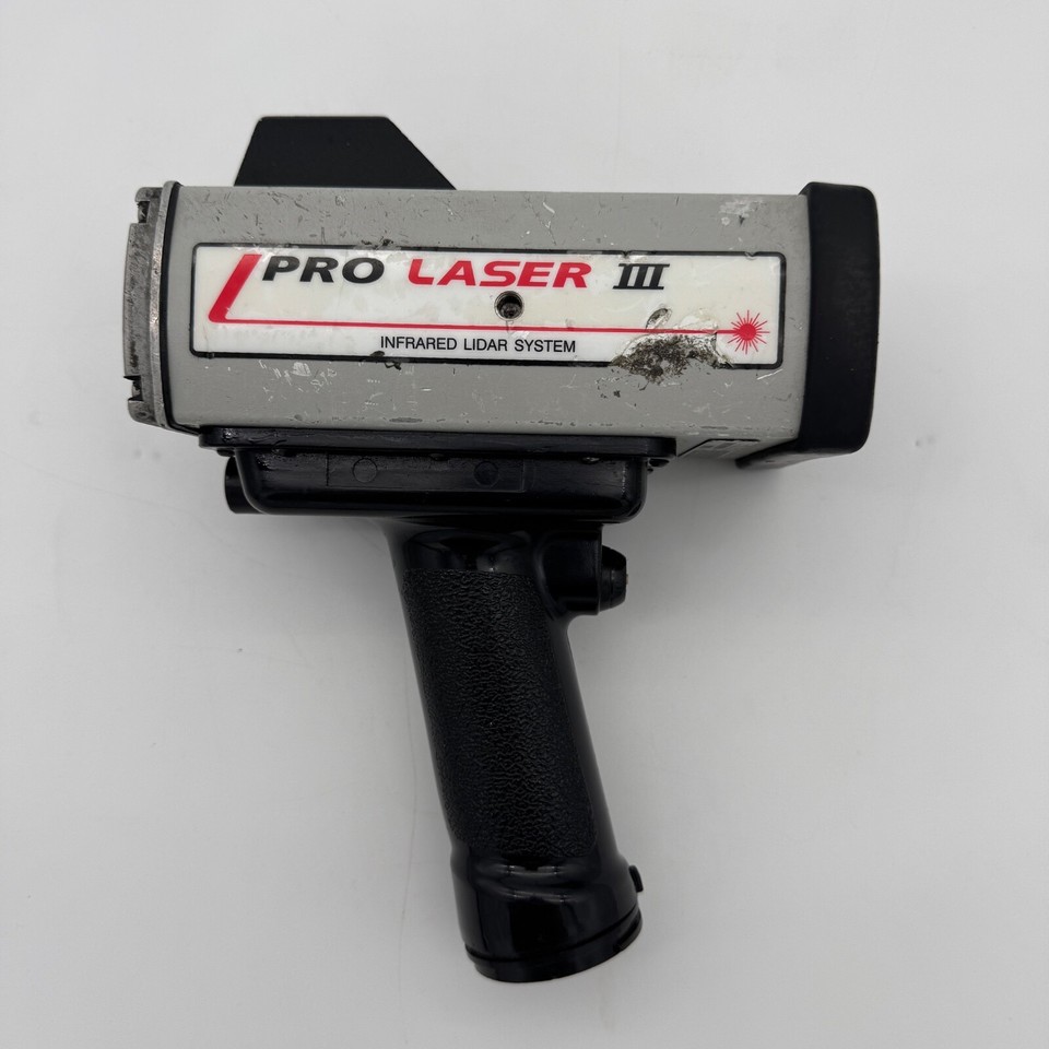 Kustom Signals Pro Laser III Lidar Handheld Band Police Radar Speed Gun ...