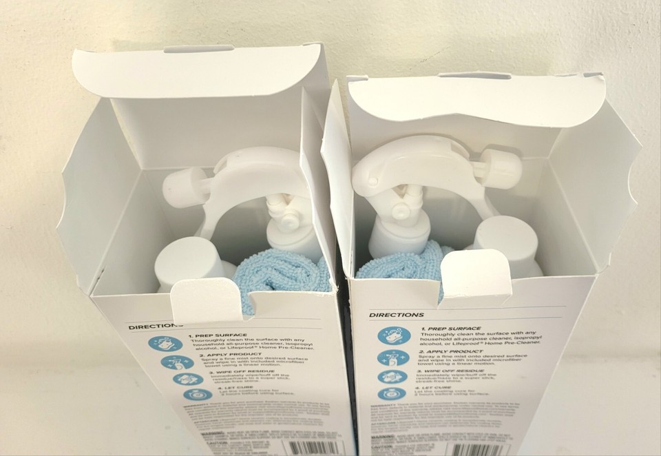 Lifeproof Ceramic Coating Spray Kit-Shine Seal & Protect Counter Glass ...