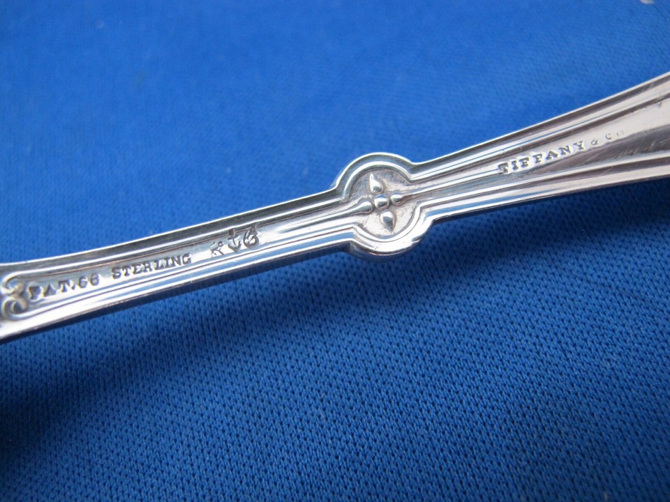 Gorham Sterling ROSETTE (1868) Pattern MASTER BUTTER KNIFE-TIFFANY & CO ...
