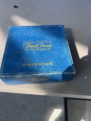 Vintage Trivial Pursuit Master Game Genus Edition 1981 Genius Trivia ...