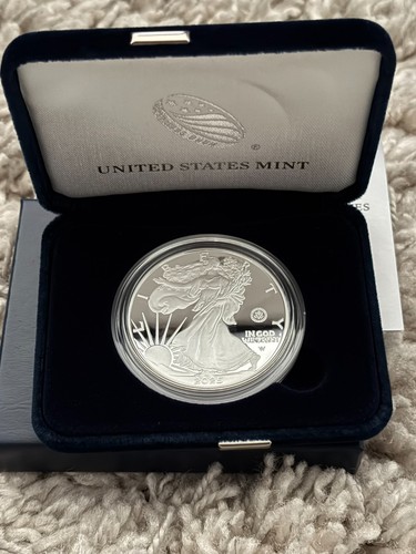 250th Anniversary U.S. Army American Eagle One Oz Silver Proof Coin ...