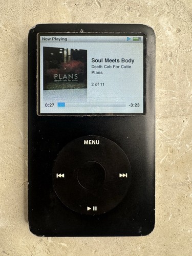 Apple iPod Classic 6th Generation 80GB Black MB147LL Tested Working | eBay
