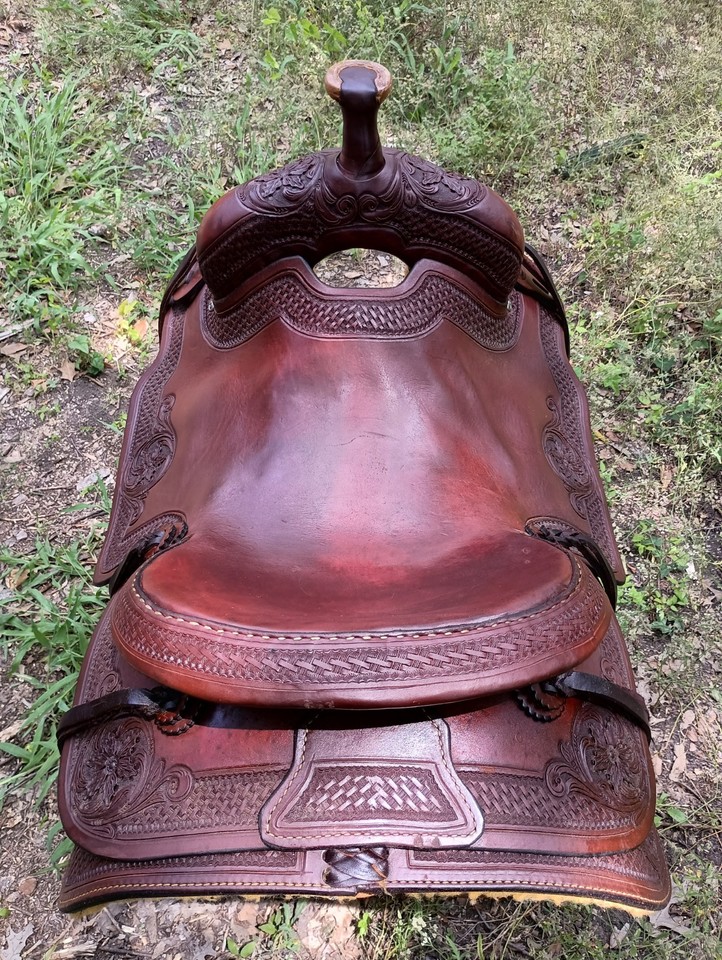 16" Spur Saddlery Ranch Cutting Saddle - Made in Texas | eBay