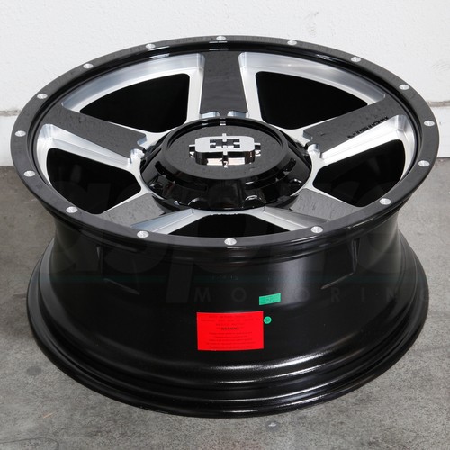 15x6 Vision HD 390 Empire 5x114.3/5x5 0 Black Milled Wheels Rims Set(4 ...